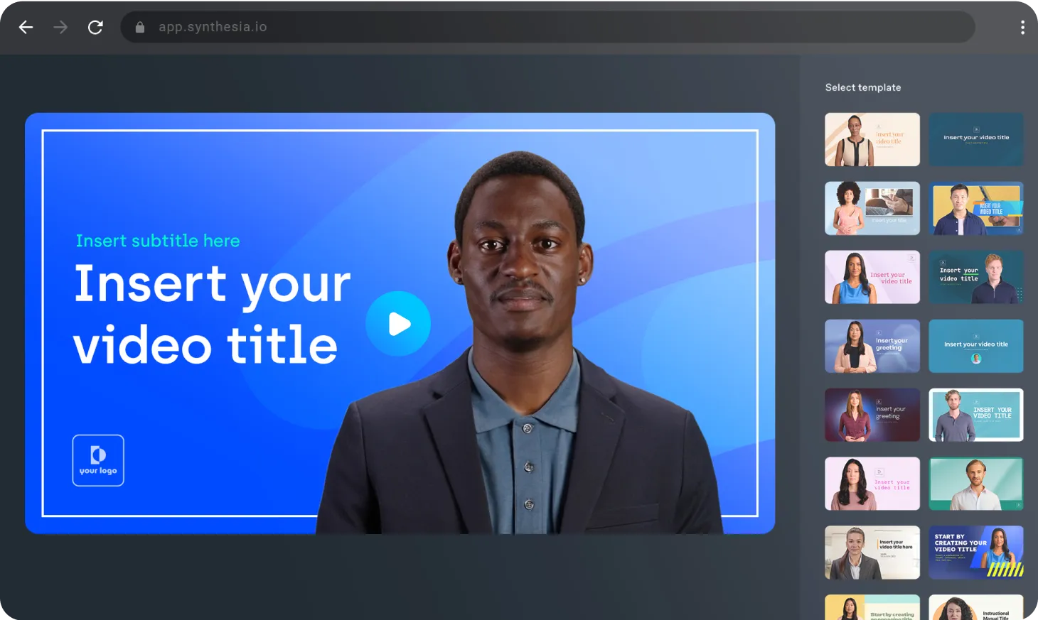Create Training Videos with AI - Synthesia
